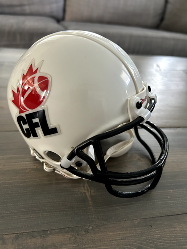 CFL Riddel Football Mini Helmet Collectable Like New | eBay