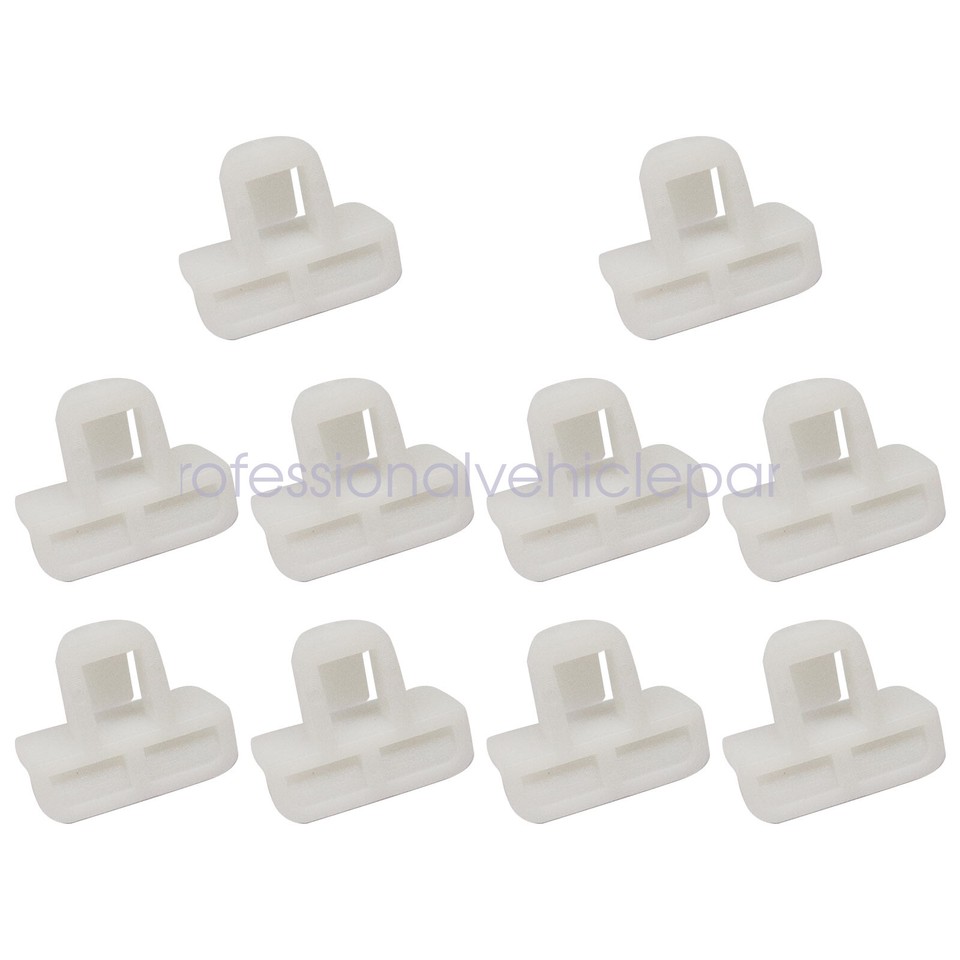 White Front Bumper-Center Grille Retainer Nut for GMC Terrain 2018-2022 ...