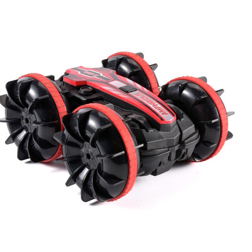 Kids Toy Waterproof Double-sided Flip Drift Remote Control Car (A Red ...
