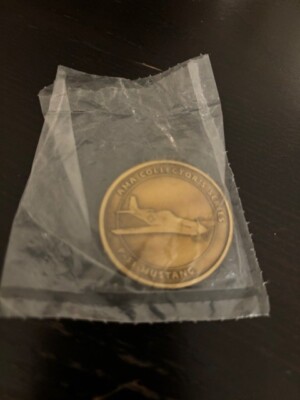 AMA P51 Mustang Challenge Coin, Aeronautics Collectors Series ...