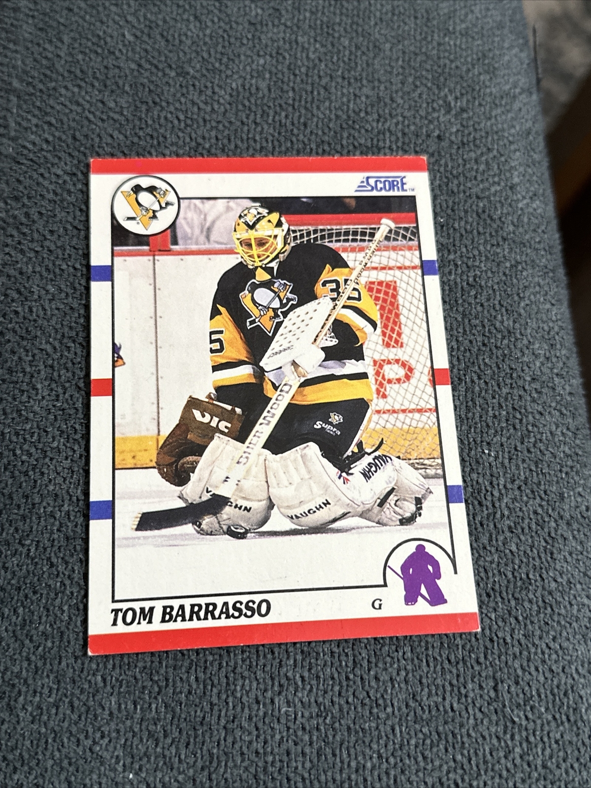 1990-91 Score Tom Barrasso #121 | eBay