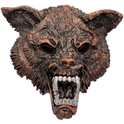 New Wolf Wolves Goth Gothic Emo Cool 666 Ruby Eye Werewolf NOS Belt ...