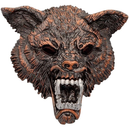 New Wolf Wolves Goth Gothic Emo Cool 666 Ruby Eye Werewolf NOS Belt ...