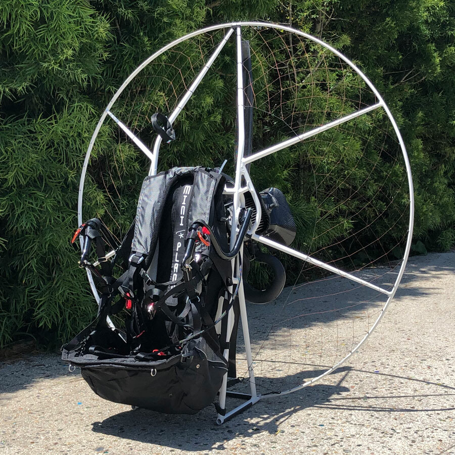 Miniplane ABM Rigid Cage Paramotor featuring the Vittorazi Moster Plus 185cc | eBay