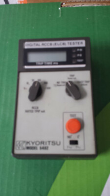 Kyoritsu 5402 RCCB ELCB Digital Tester (Perfect Working Condition) | eBay