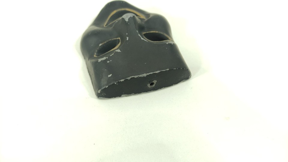 Metal Black Mask Man Face Wall Decor Vintage Decorative Collectible ...