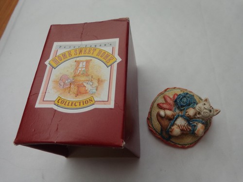 RETIRED PETER FAGAN COLOUR BOX CATS - HS526 COMFY CAT FIGURINE BOXED | eBay