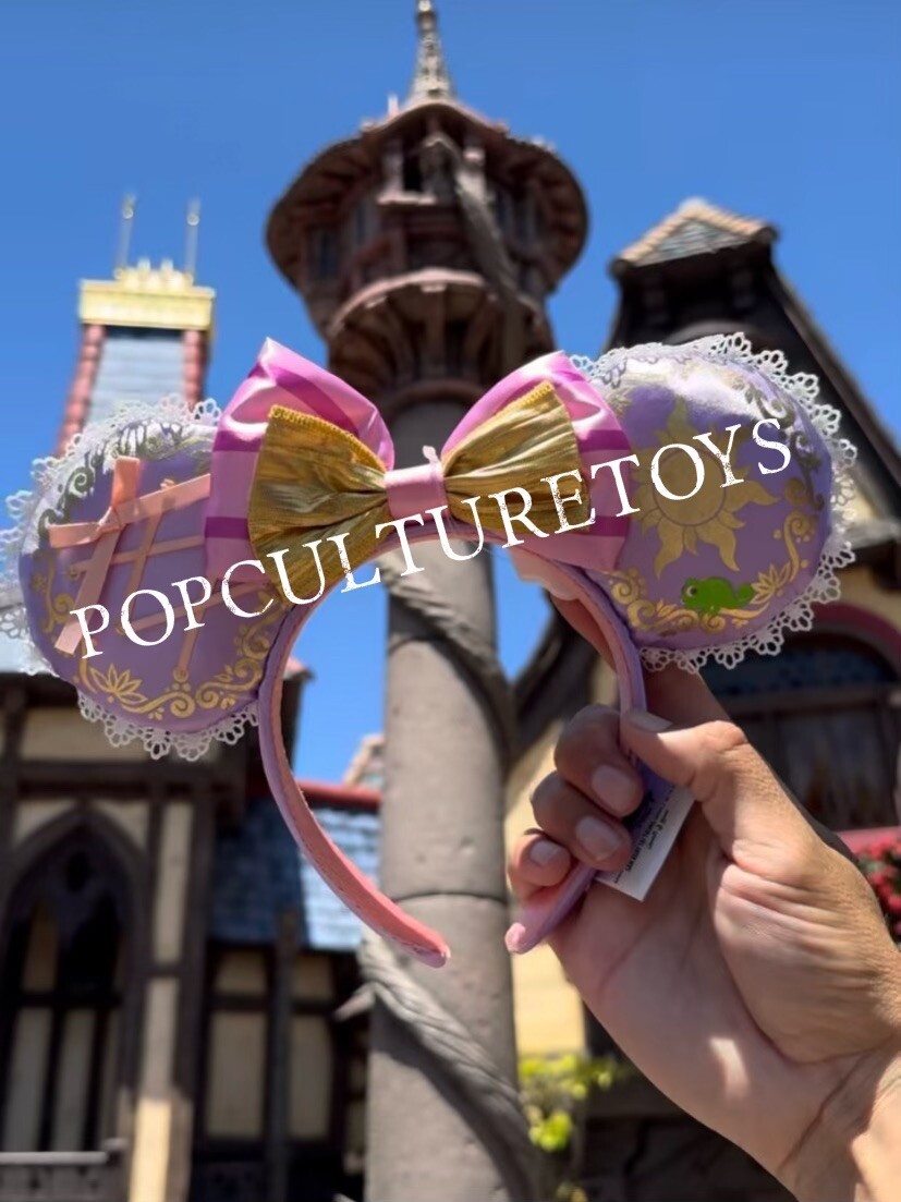 Disney Parks 2024 Tangled Rapunzel Pascal Mickey Minnie Ear Headband ...