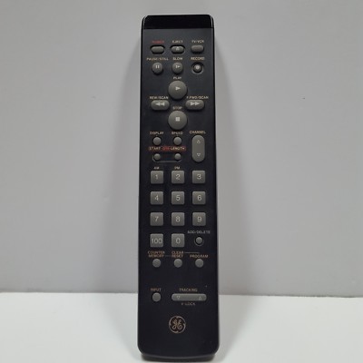 General Electric GE Remote Control Model VKFS0938 TV VCR Controller | eBay