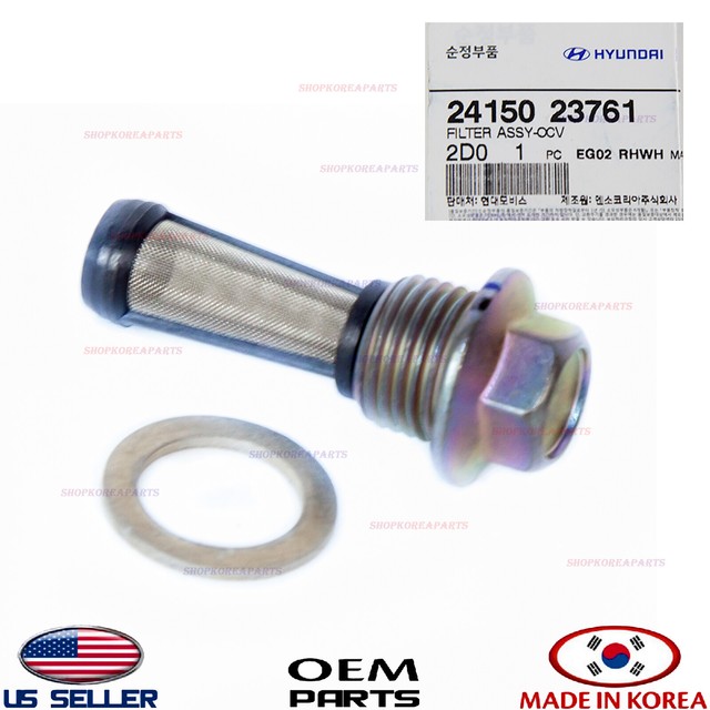 Hyundai OEM 07-12 Elantra Variable Valve Timing-filter 2415023761 for ...
