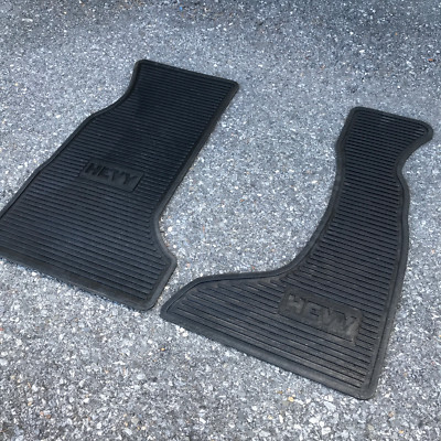 1975-1991 Ford Van HEVY Rubber Floor Mats Econoline ClubWagon E150 E250 ...