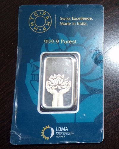 MMTC-PAMP Banyan Tree Silver Bar - 10g .9999 Fine In Assay | eBay