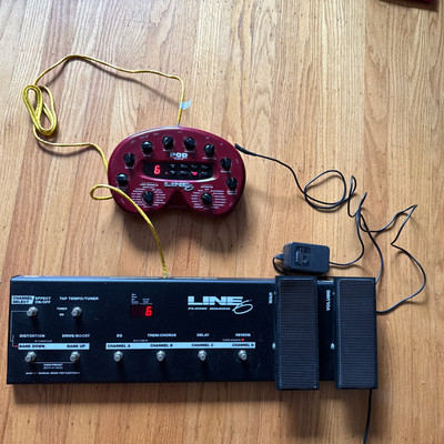 Line 6 Floor Board Multi Effects and Pod 2.0 Multi Effects Pedal. | eBay