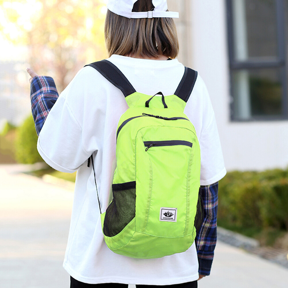 20L Large Waterproof Folding Climbing Backpack Bags Travel Rucksack ...