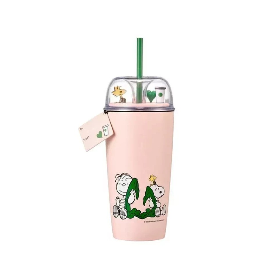 Starbucks Korea Peanuts Jello Cold Cup 473ml 2025 / Snoopy Limited ...