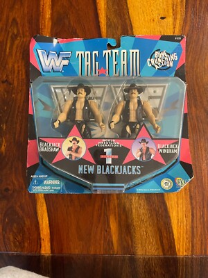 WWF TAGTEAM New Blackjacks Blackjack Bradshaw and Blackjack Windham ...