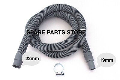 SIMPSON WASHING MACHINE & DISHWASHER DRAIN HOSE EXTENSION KIT 1.5 ...