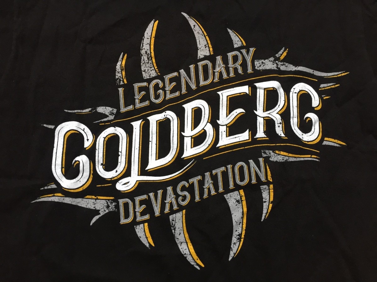 Goldberg Logo Vtg 90s Goldberg T Shirt Wrestling Spell Out WCW Made In