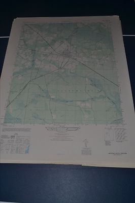 1940's Army topo map Andrews- South Carolina -Sheet 5150 I NE | eBay