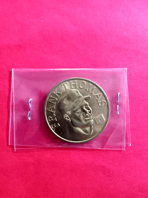 Frank Thomas 1992 Sport Stars MLB Brass Collector Coin Chicago White ...