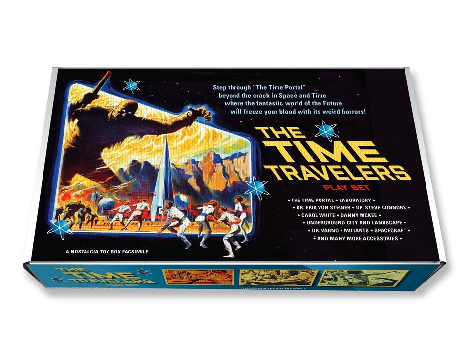 Marx "Time Travelers" Play Set Box OR Marx "War of the Worlds" Play Set ...