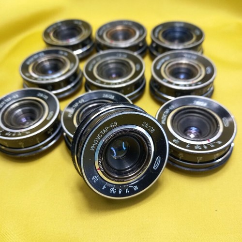 Crêpe! Objectif Industar 69 28mm f/2.8 I-69 Belomo grand angle adapté ...