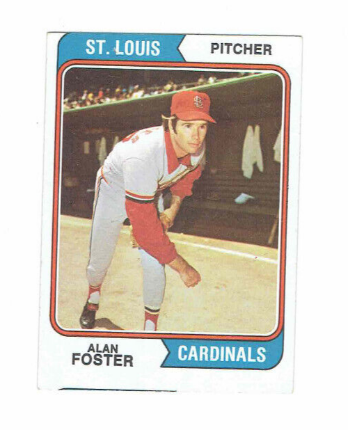 Alan Foster St Louis Cardinals Pitcher #442 TCG 1976 #Baseball Card | eBay