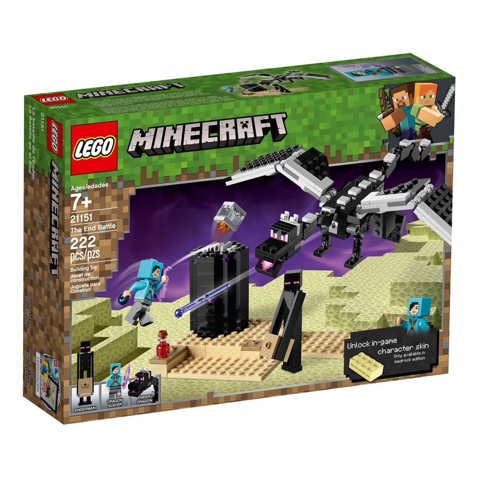 LEGO Minecraft: The End Battle (21151) 673419304450 | eBay