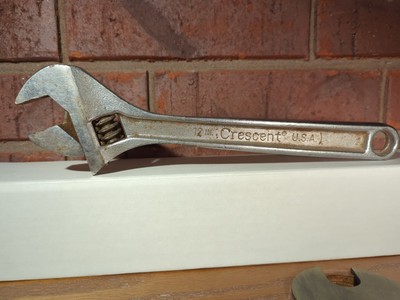 Crescent Pipe Wrench 12In Self Adjusting Dual Material | eBay