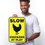 Chicken Crossing Sign, Slow Chickens at Play Sign, Chicken Coop Sign ...