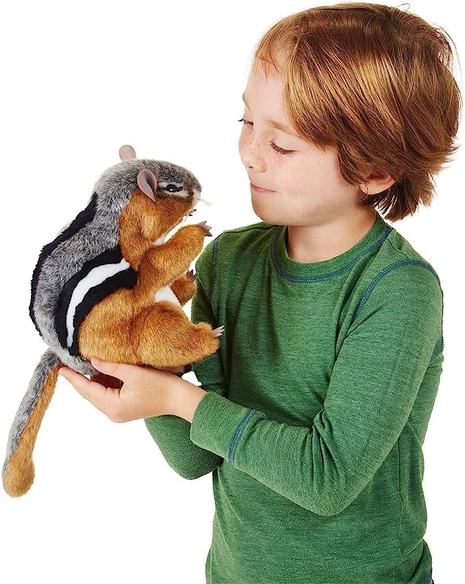 Folkmanis Chipmunk Hand Puppet, Brown | eBay