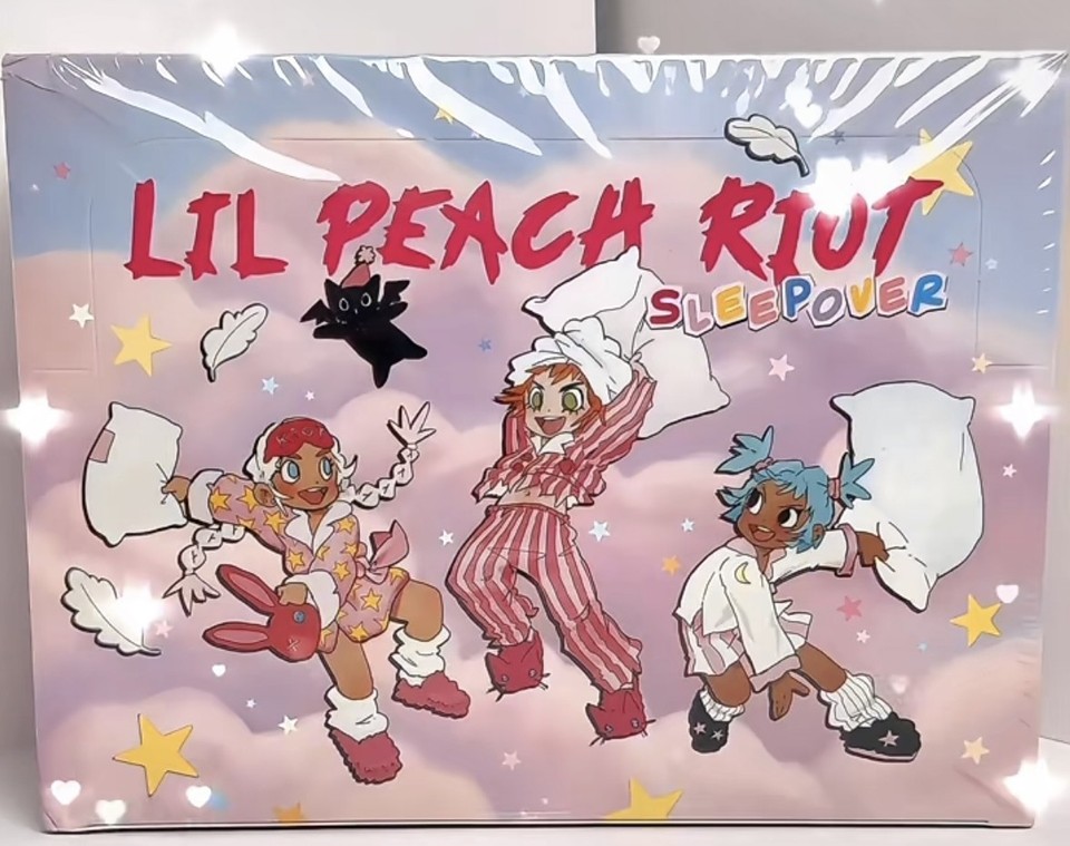 Authentic Lil Peach Riot Sleepover Series Confirmed Blind Box Figure ...