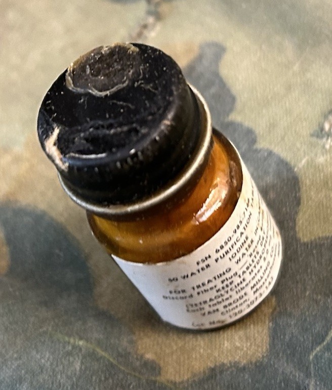 UNISSUED Vietnam War 1966 US GI Army USMC Water Purification Tablets | eBay