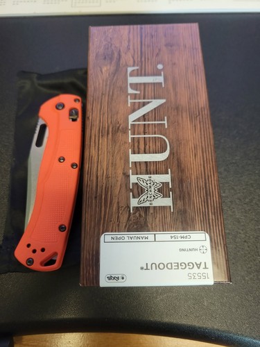 Benchmade 15535 Taggedout , orange | eBay