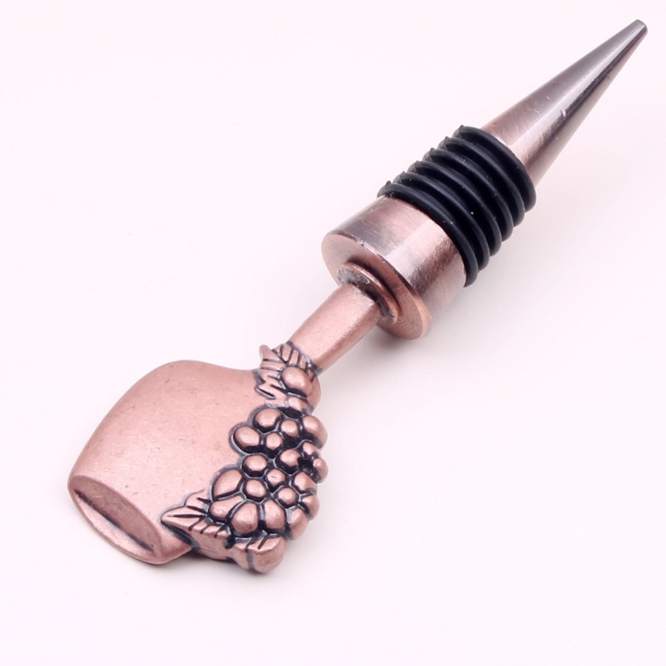 Alloy Wine Cork Creative Bottle Stopper Plug Beverage Stoppers for Bar ...