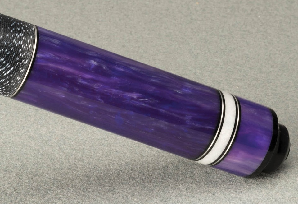 McDermott Star Series SP10 Pool Cue, Purple Pearl Inlays Choice Shaft ...