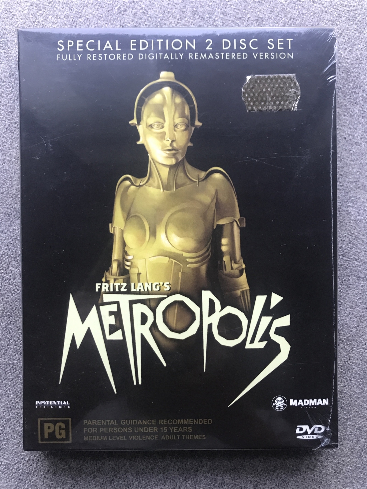 DVD Disc - METROPOLIS - Region Free - Special Edition (2 disc) BRAND ...