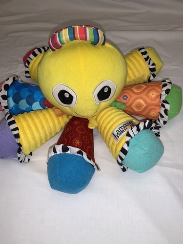 Lamaze Octotunes Yellow Sensory Interactive Octopus Musical Squeaking ...