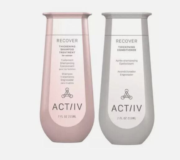 ACTIIV Recover Thickening Shampoo Treatment for Women/Conditioner 7 oz ...
