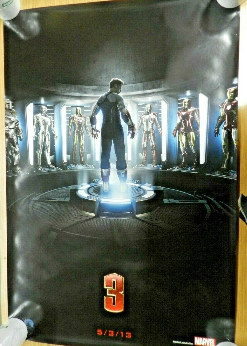 Iron Man 3 Suits Poster