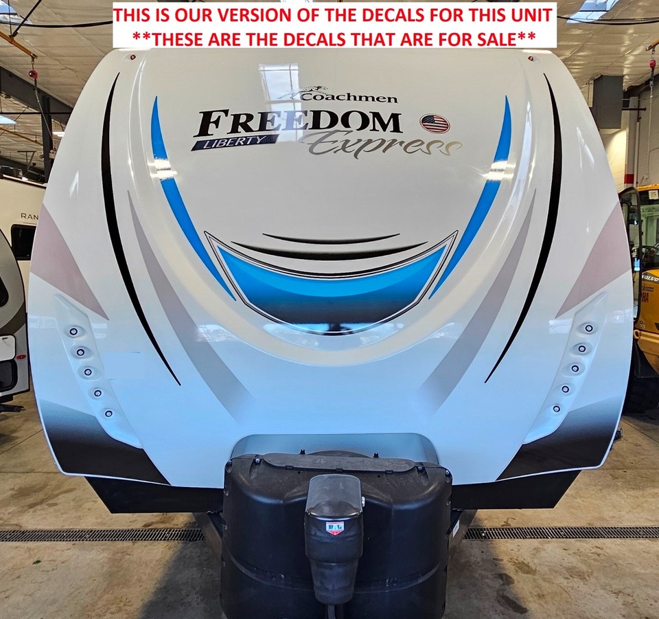 2018-19 Coachmen Freedom Liberty Express Trailer - Cap RV Decals - OUR ...