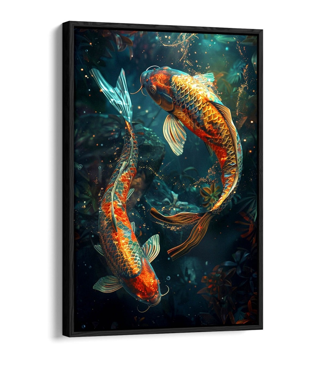 Pisces Art Koi Fish