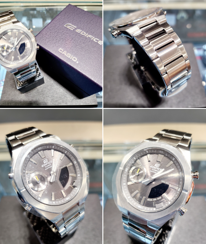 Casio EDIFICE ECB-S10D-8ADF – Bluetooth Watch, 10BAR, LED Light ...