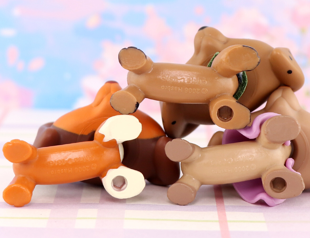 Pet Shop LPS Dachshund #932 #675 081 3pcs dog Cute Kids Gift lps Toys ...