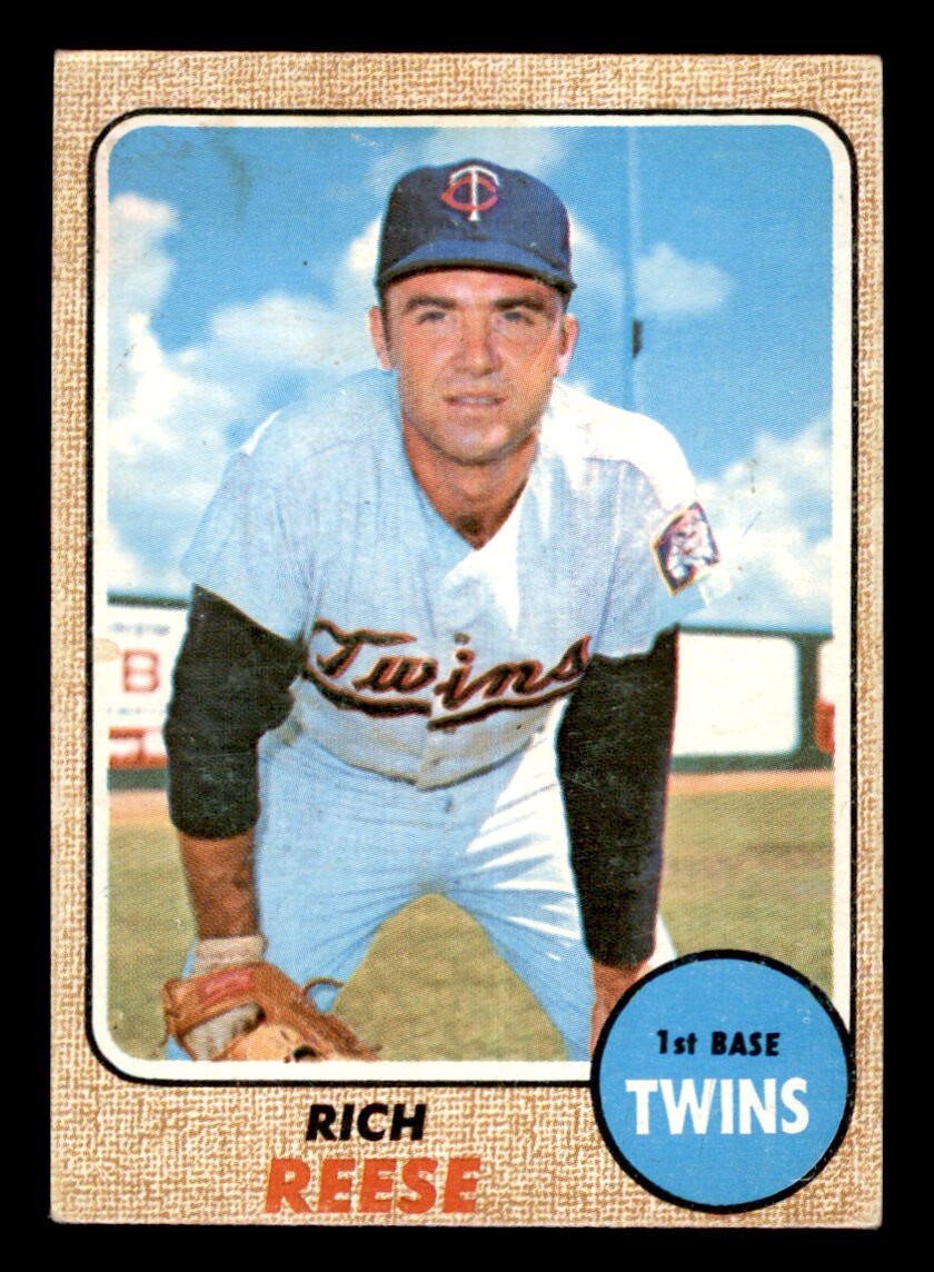 1968 Topps Baseball #111 Rich Reese VG/EX *e3 | eBay