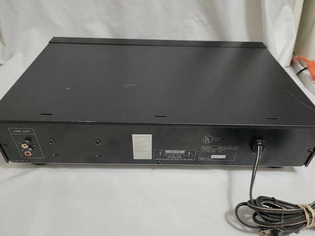 RARE Sony Cdp-291 CD Disc Player Made in Japan 100 Working for sale ...