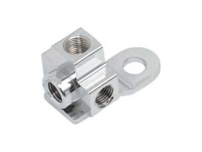 Drag Specialties Chrome Brake Line T Junction Rear fits 1958-1969 ...