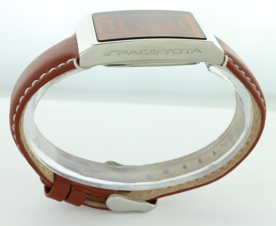 Vintage Unusual Space YOTA Watch Timepiece New Old Stock ALL STAINLESS ...