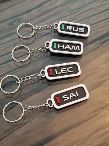Formula 1 Keyring Customisable F1 Driver Timing Screen Name Tag ...