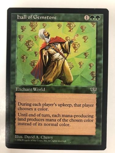 MTG 1x Hall of Gemstone - Mirage 1996 NM Magic the Gathering - 102 | eBay